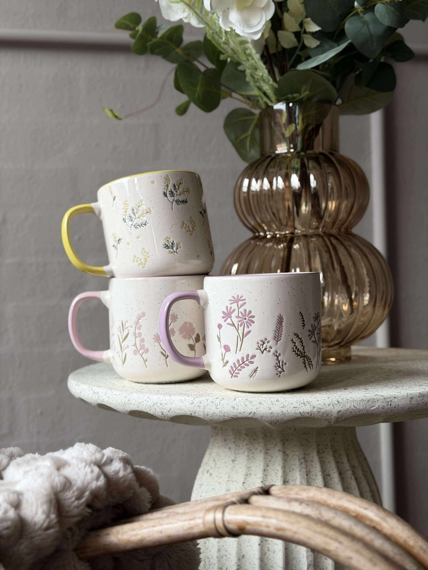 Kopp med blomster - MIX | Sjarmerende og unik design – VIAMAJA