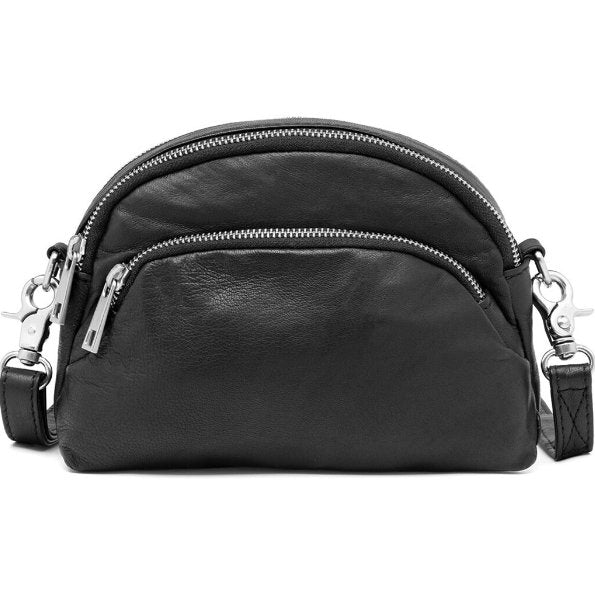 Crossover Lisa Svart | Elegant veske i mykt lammeskinn – VIAMAJA